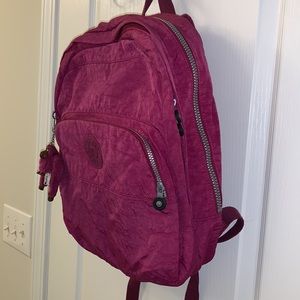 Kipling | Bags | Kipling Xl Purple Backpack | Poshmark